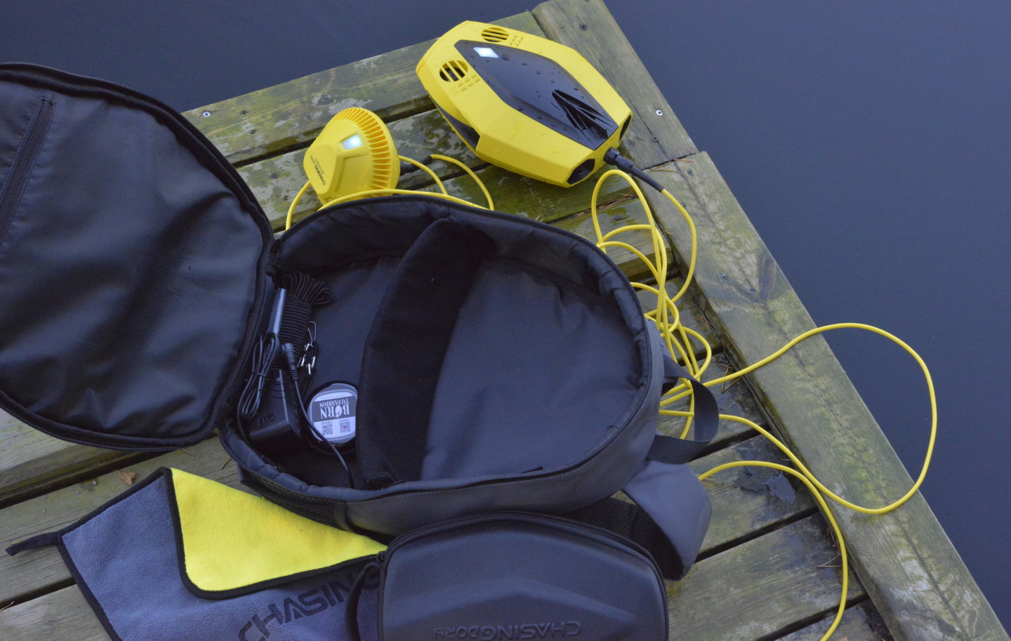 Testissä Chasing Dory - sukellusdrone | Sickman